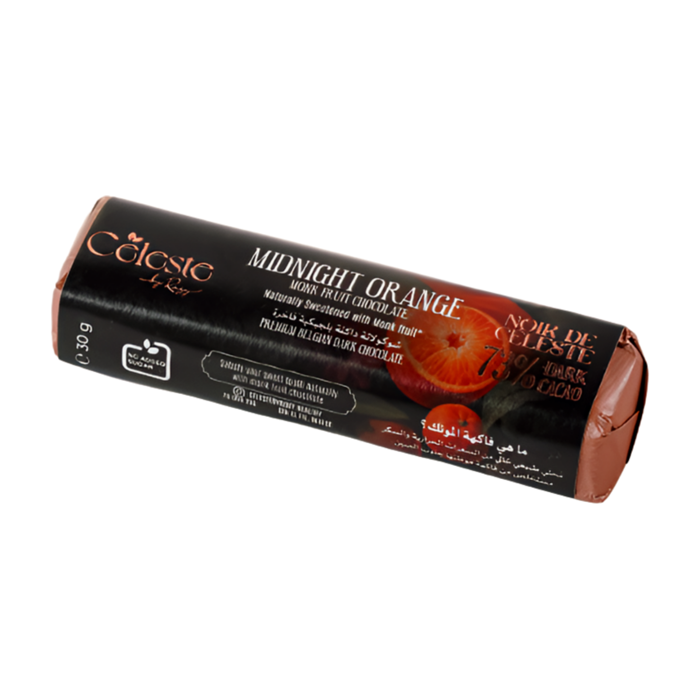 Celeste By Rosy Midnight Orange 73% Dark Chocolate – LivGood Lebanon