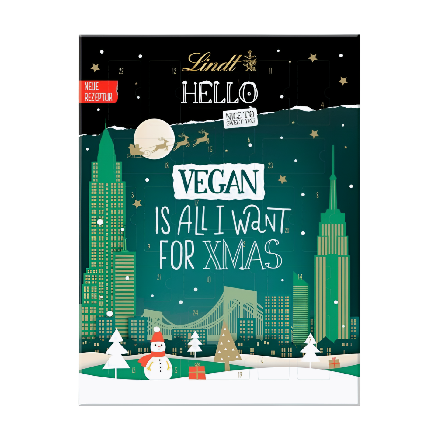 Lindt Hello Advent Calendar Vegan 228g – LivGood Lebanon
