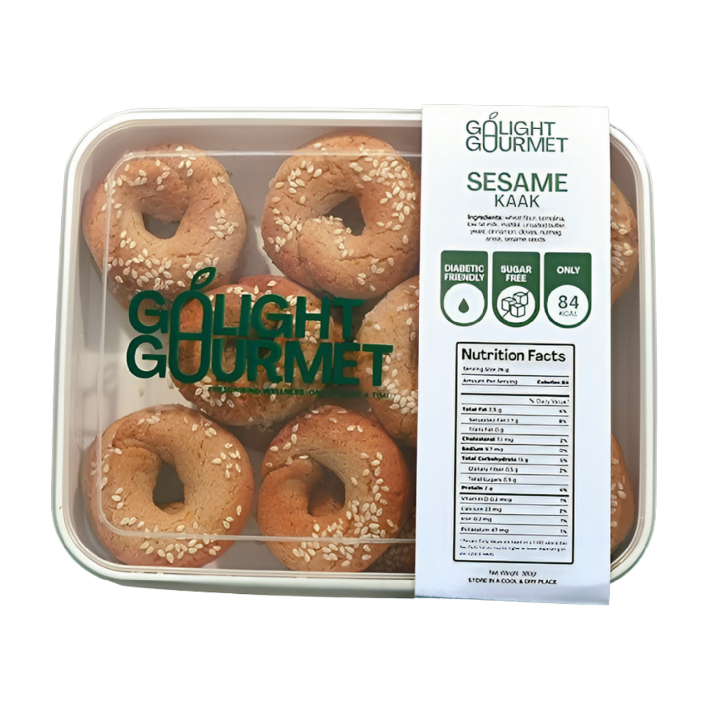 Go Light Gourmet Sesame Kaak – LivGood Lebanon