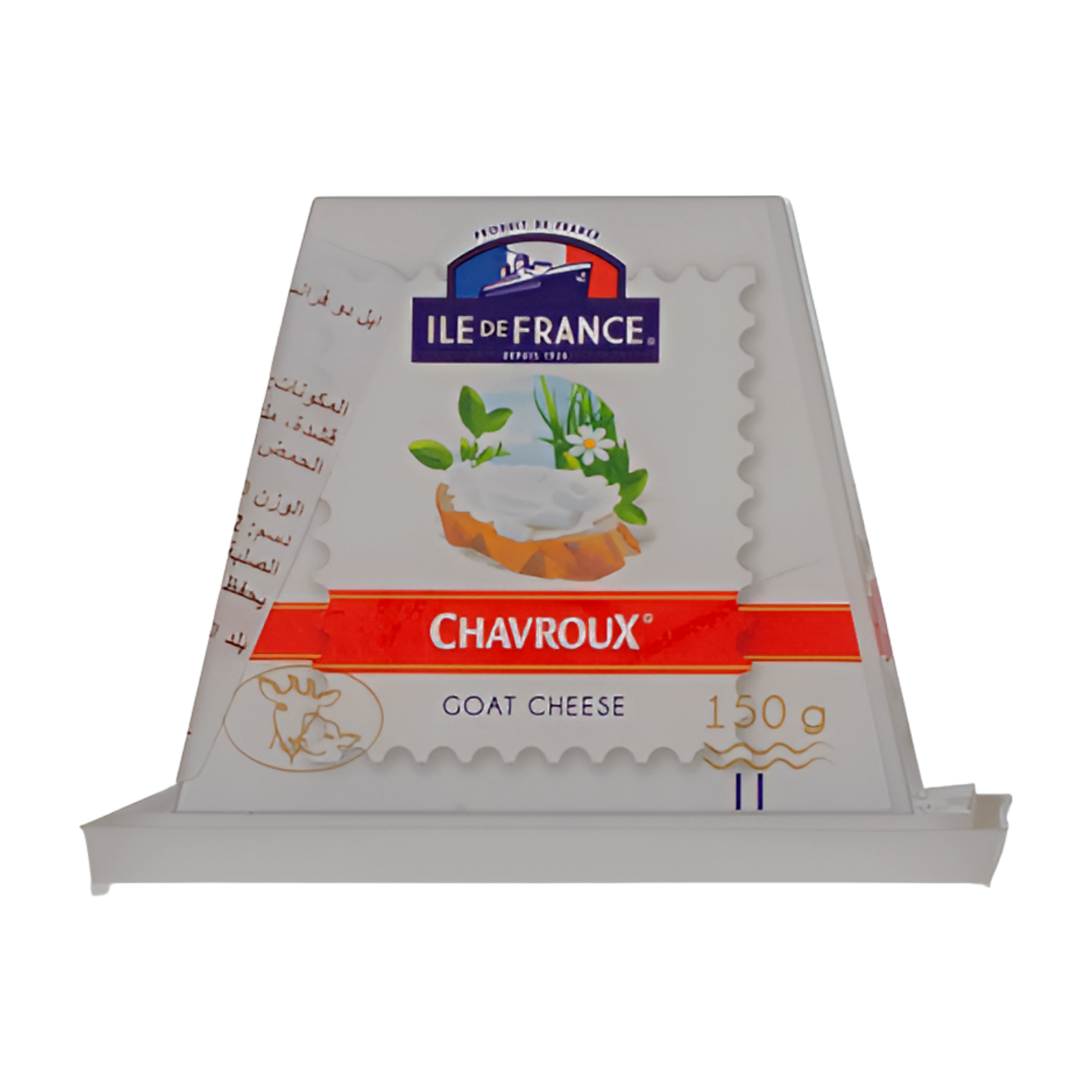 Ile de France Chavroux Plain Goat Cheese – LivGood Lebanon