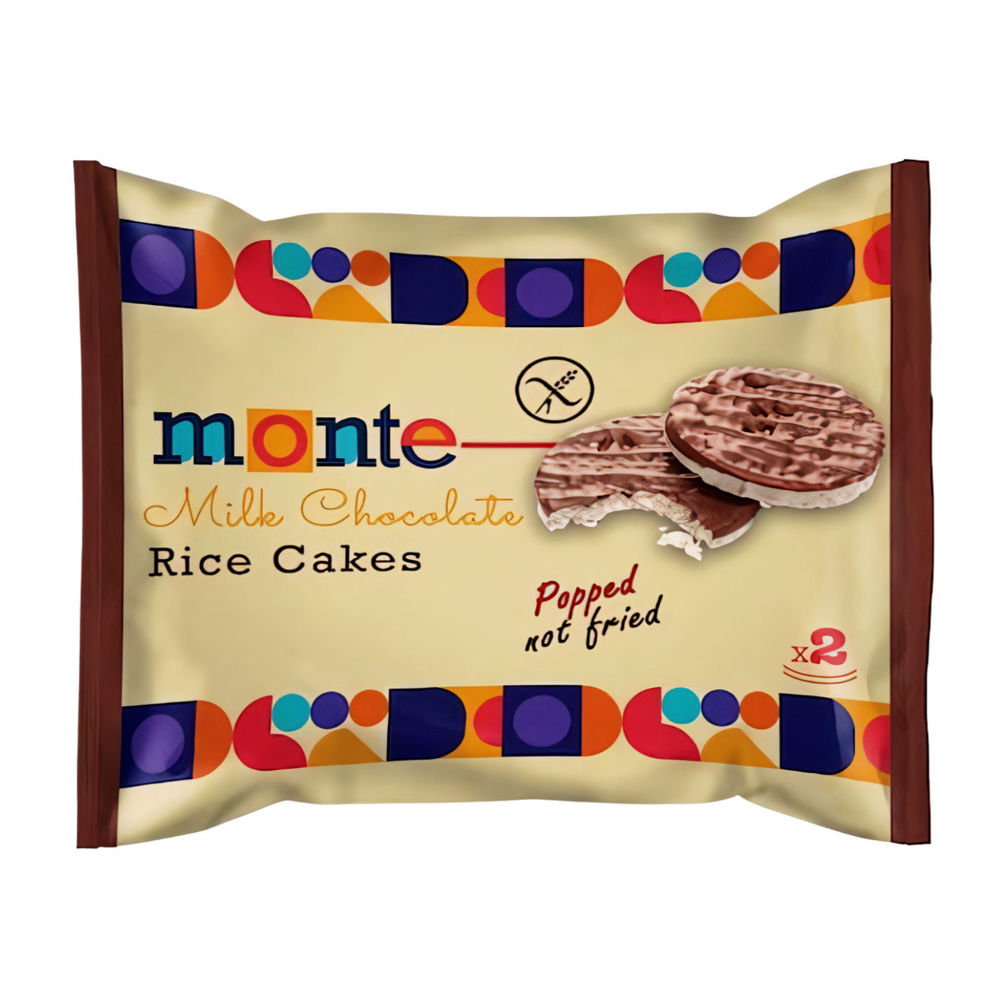 Monte Rice Cake Coated Milk Chocolate – LivGood Lebanon