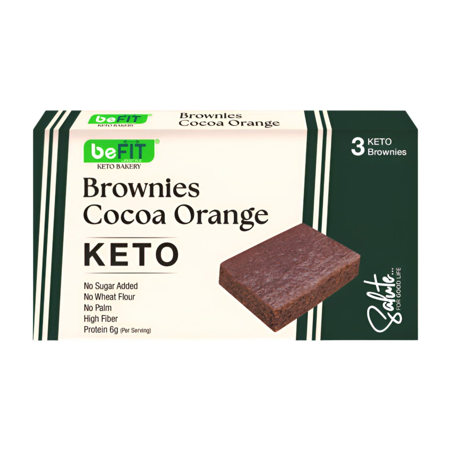 Befit Keto Brownie - Cocoa Orange – LivGood Lebanon