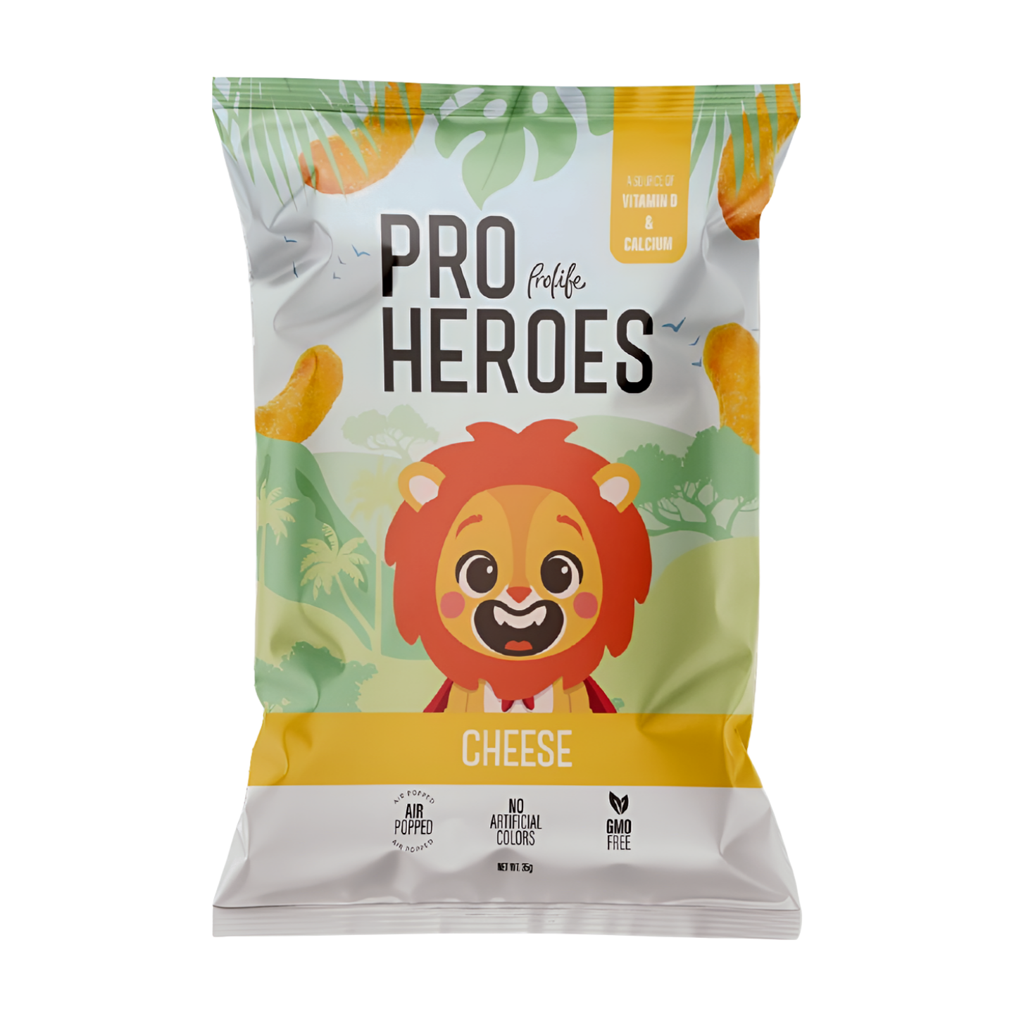 Prolife Pro Heroes Cheese Puffs + Vitamin D & Calcium – LivGood Lebanon