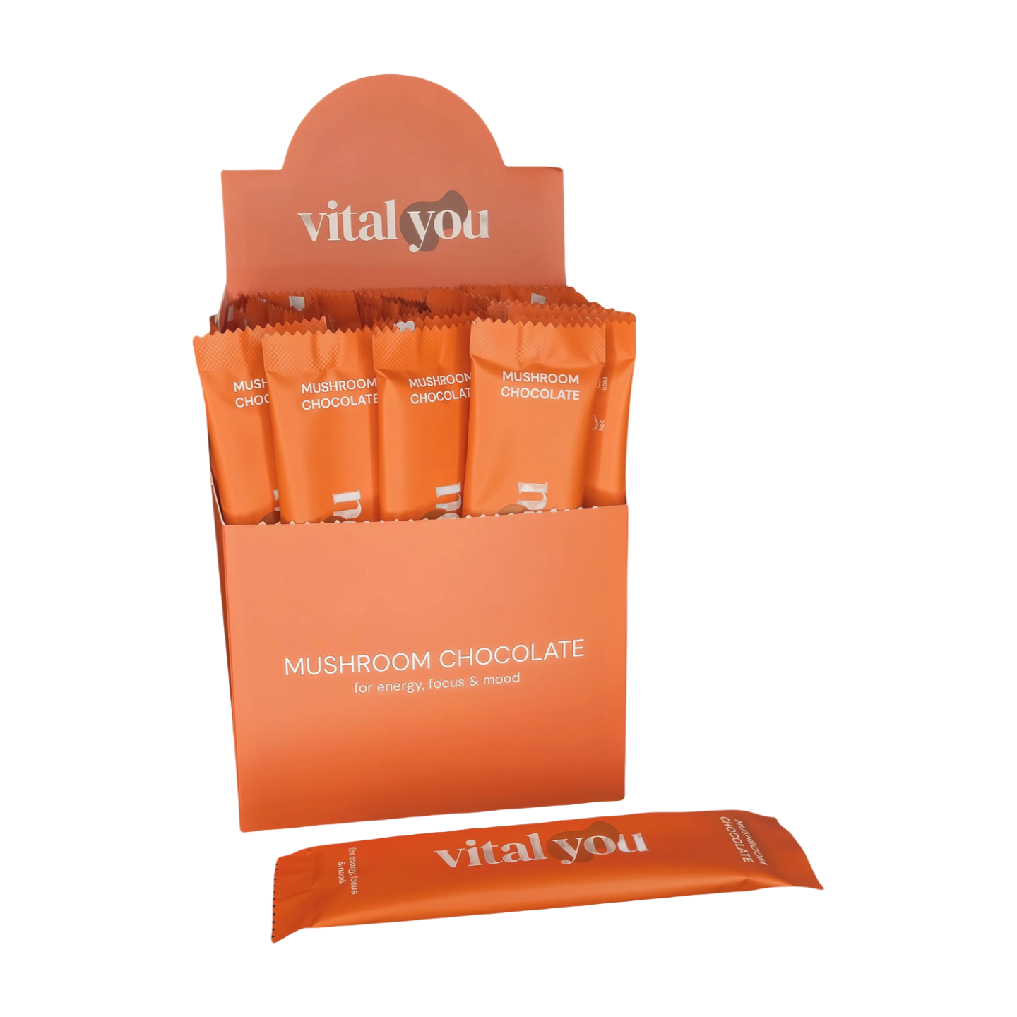 Vital you Mushroom Chocolate Sachets – LivGood Lebanon