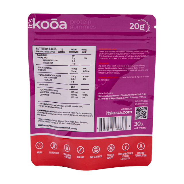 It's Kooa Protein Gummies Watermelon – LivGood Lebanon