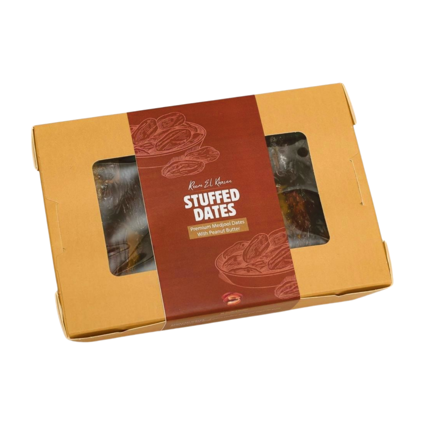Reem El Khazen Stuffed Dates Peanut Butter Box – LivGood Lebanon