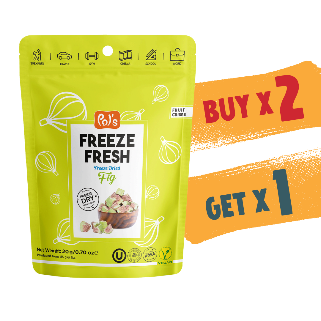 Buy 2 Get 1 Peddle Life Freeze Dried Fig – LivGood Lebanon